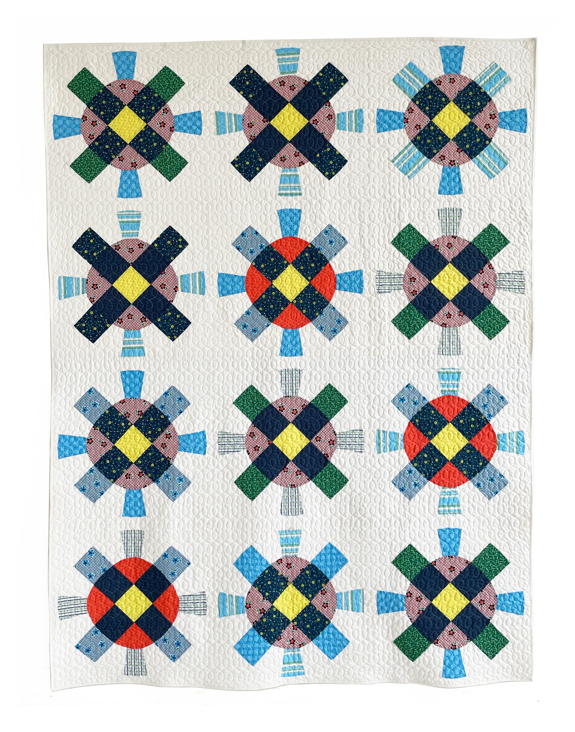 Cog + Wheel quilt pattern – Denyse Schmidt Quilts