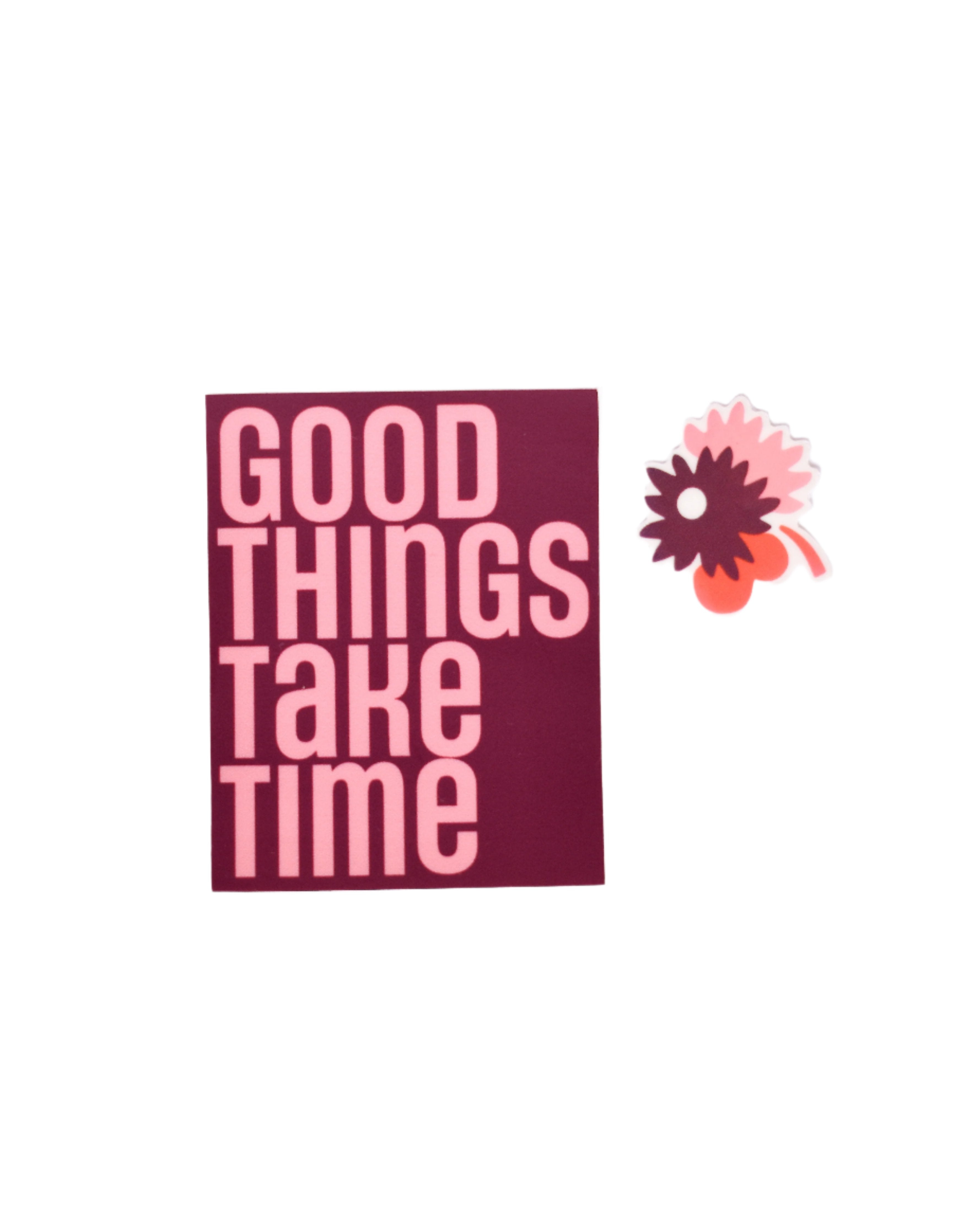 Good Things sticker/Flower tattoo – Denyse Schmidt Quilts