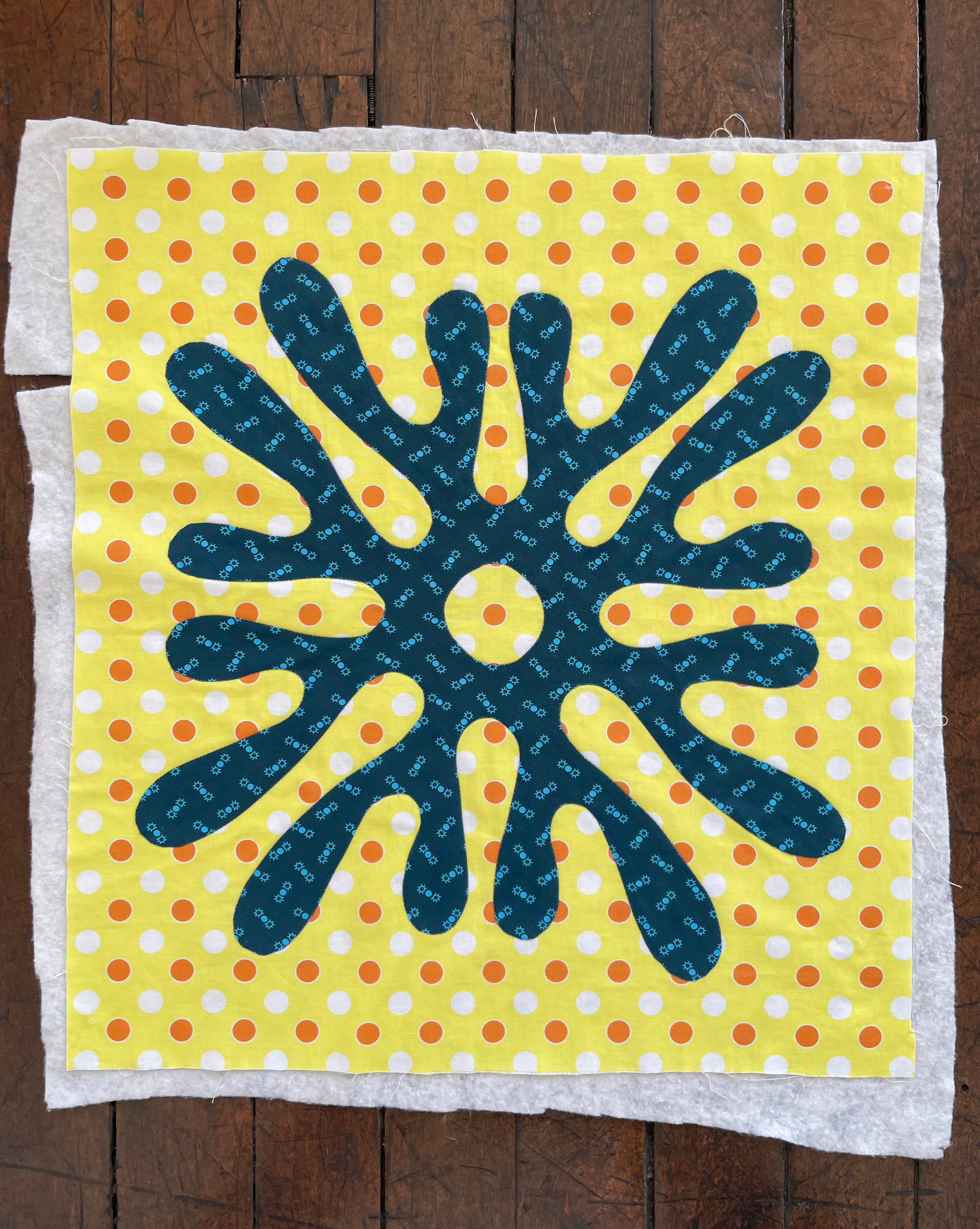 Laid-Back Hawaiian Style apliqué block pattern – Denyse Schmidt Quilts