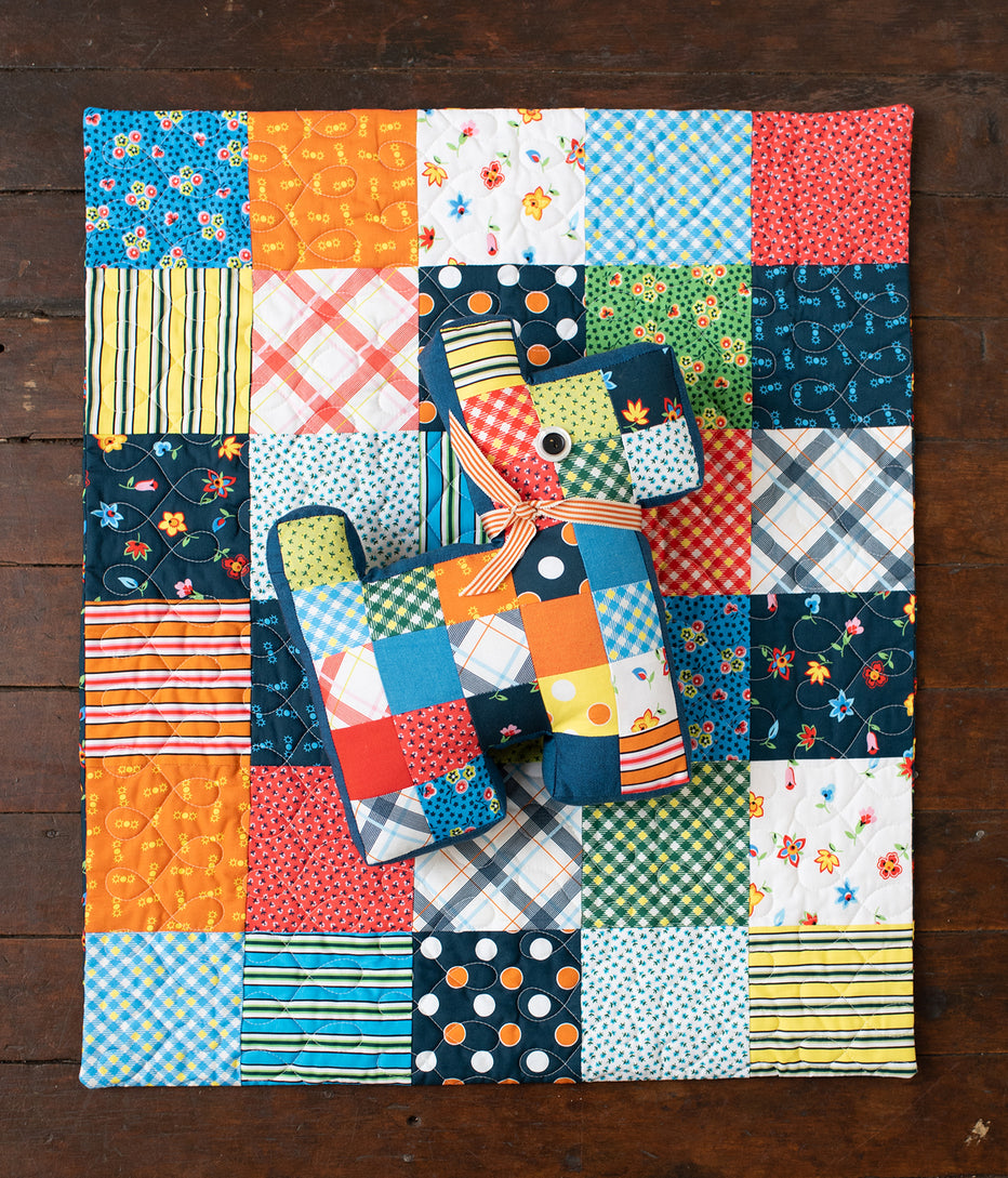 Scottie Dog free project pattern – Denyse Schmidt Quilts