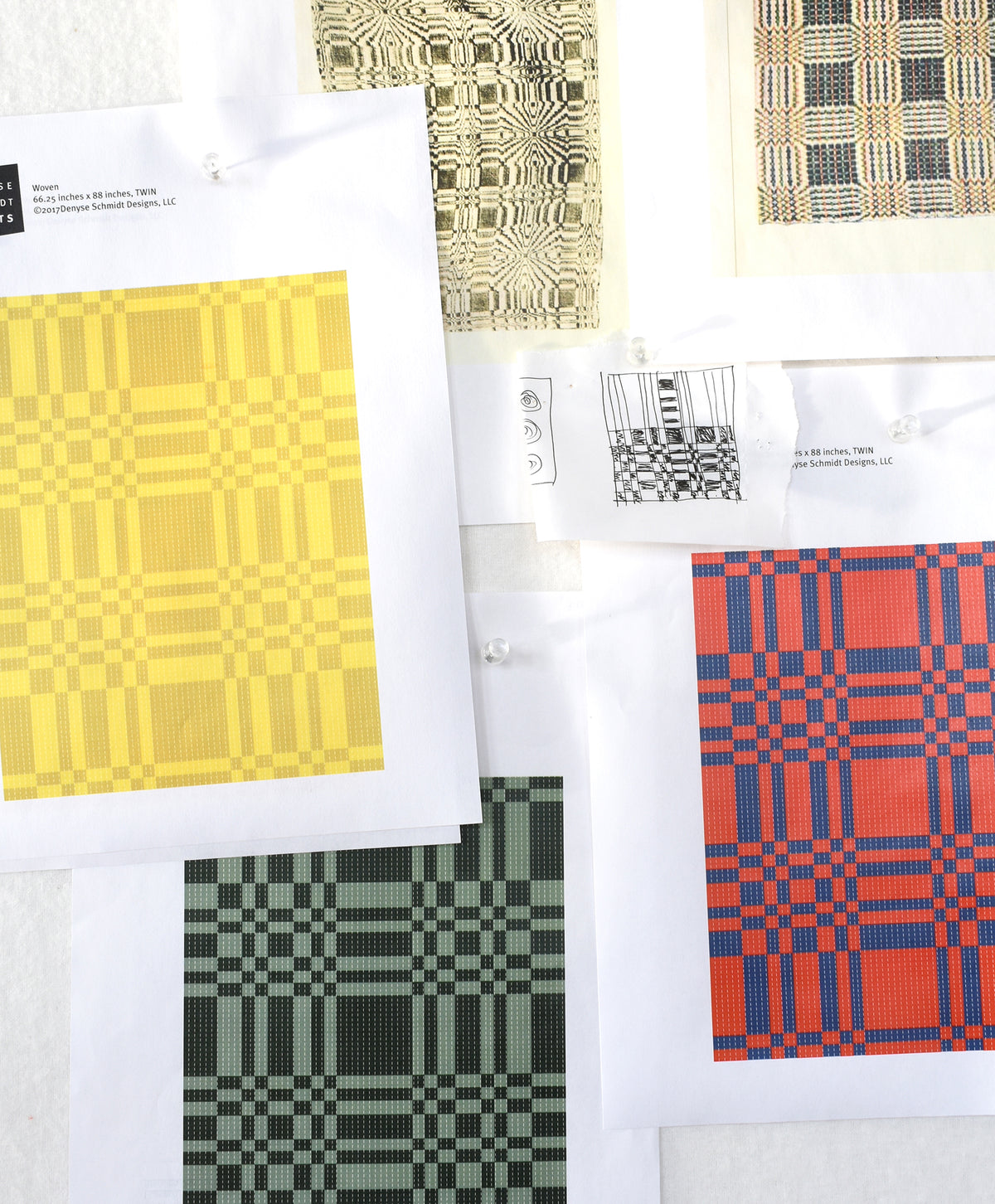 Woven quilt pattern – Denyse Schmidt Quilts