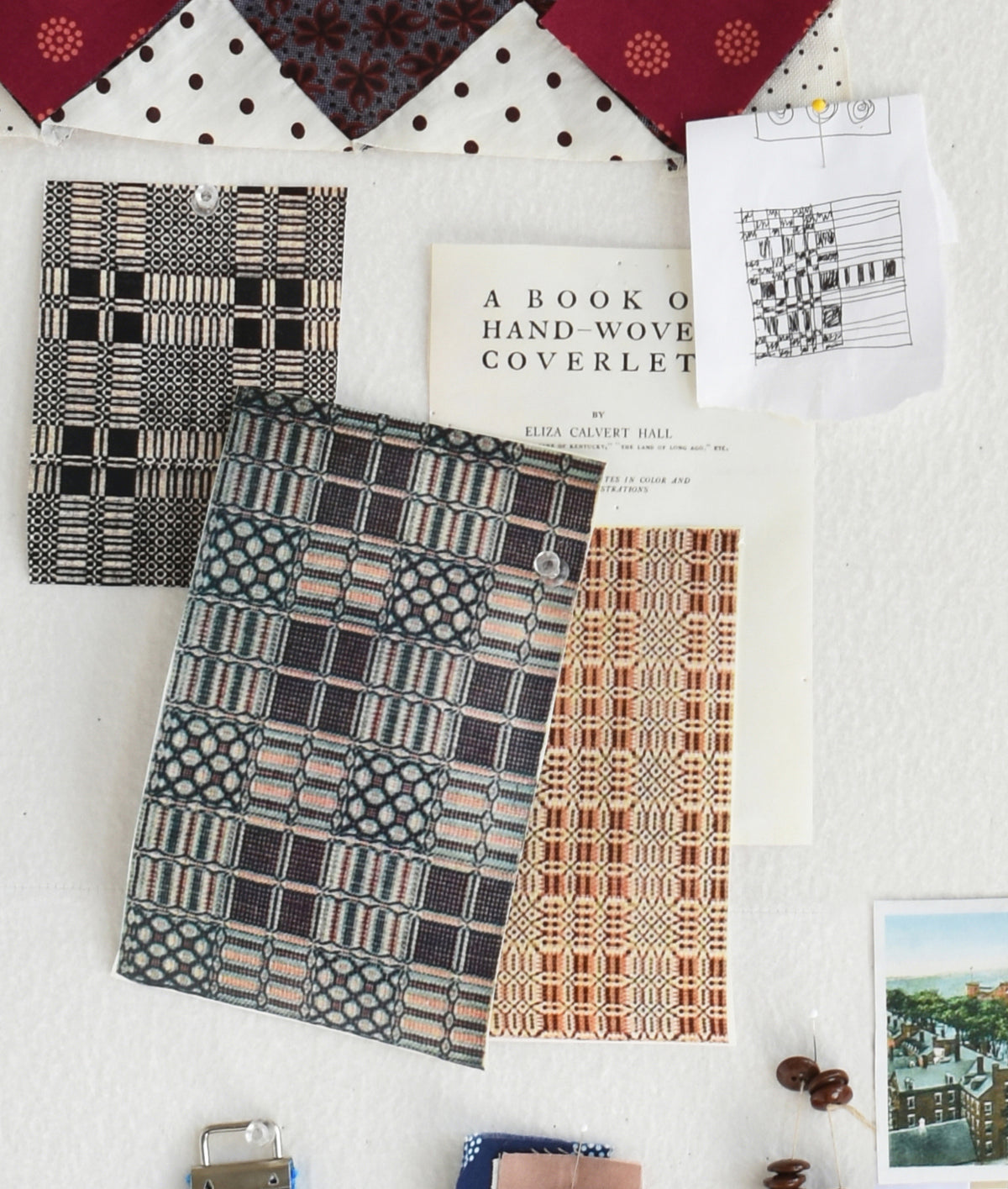Woven quilt pattern – Denyse Schmidt Quilts